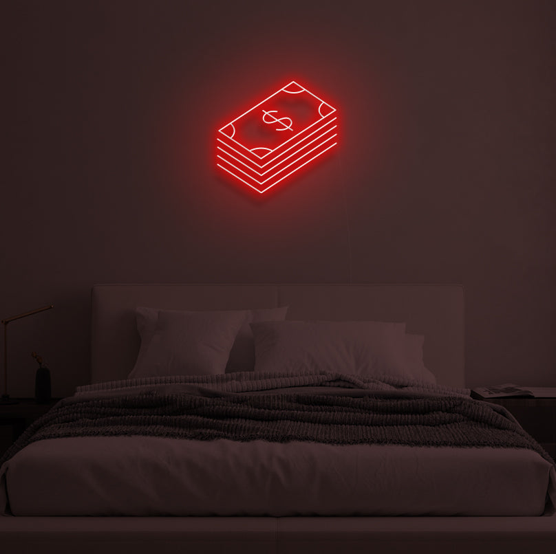 "DOLLAR BILLS" LED Neon Sign – Glow Hub Neon Signs