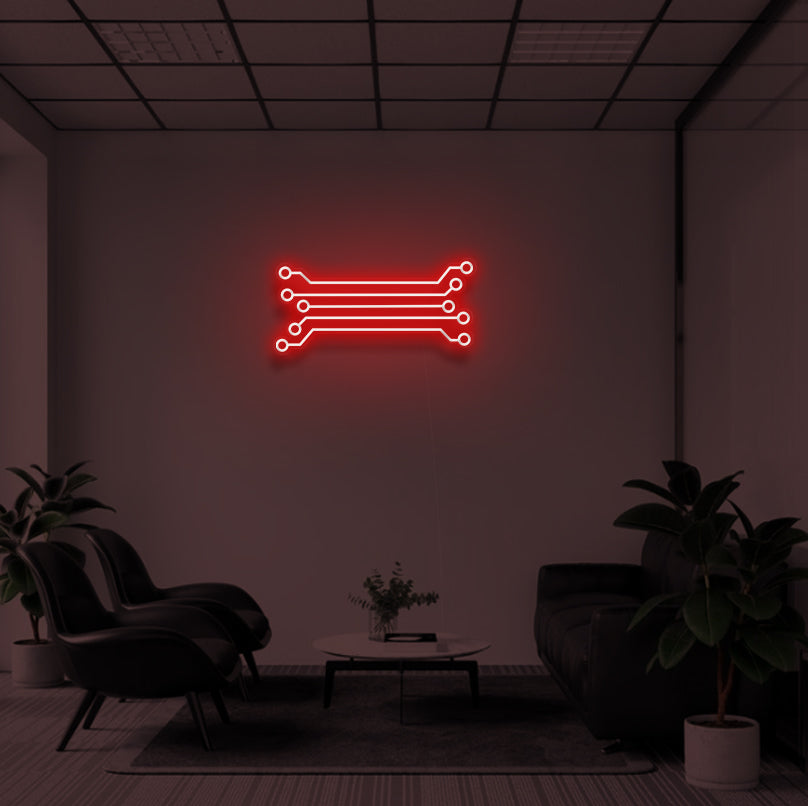 "BLOCK CHAIN" LED Neon Sign – Glow Hub Neon Signs